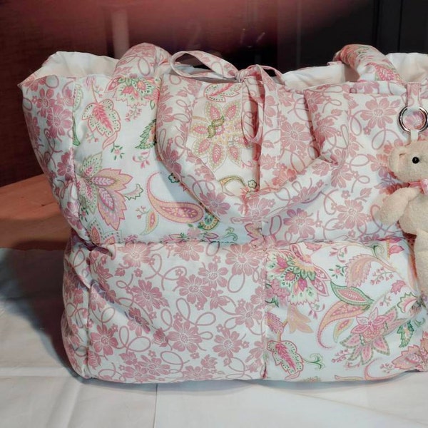 Bubble Tote Bag Sewing Pattern, Step-by-step Instructions With Diagrams ...