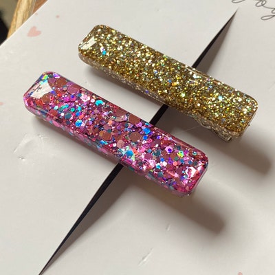 Pink Glitter Hair Clips for Girls Glitter Hair Clip Gifts for Girls ...