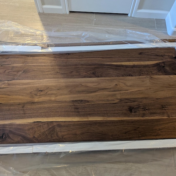 Solid American Black Walnut Desktop and Table Top - Etsy
