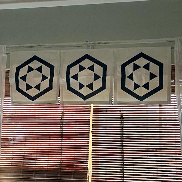 Custom Noren Curtain, Short Panel, 20+ Patterns, Doorway Curtains ...