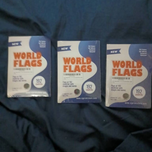 Pretend Play Passport Notebook: World Flags Travel Stickers - Etsy