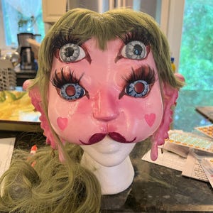 Nymph Portals Face Mask Cosplay Mask Super Glue Included fantastic Mask ...