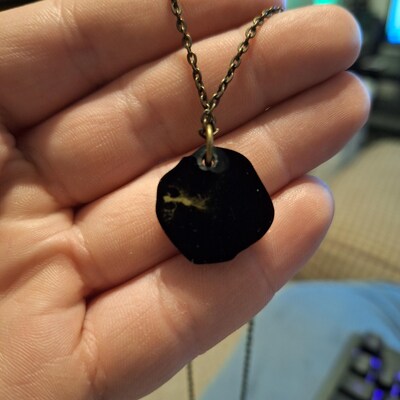 Dragoon FFXIV Hand Painted Soul Crystal/drg Job Stone Final Fantasy XIV ...