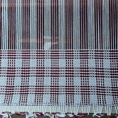 Rigid Heddle Loom Pattern, 8 Dent Reed, Garden Rows Towel - Etsy