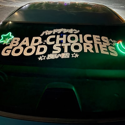 Ruthless Til Death Windshield Rear Window Decal Car Sticker - Etsy