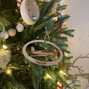 Personalized Airplane Ornaments, Gift for Pilot Gifts for Him, Pilot ...