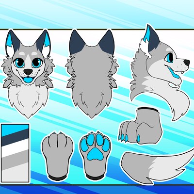 Furry CUSTOM Pngtuber Twitch Made-to-order Pngtuber Animation Twitch ...