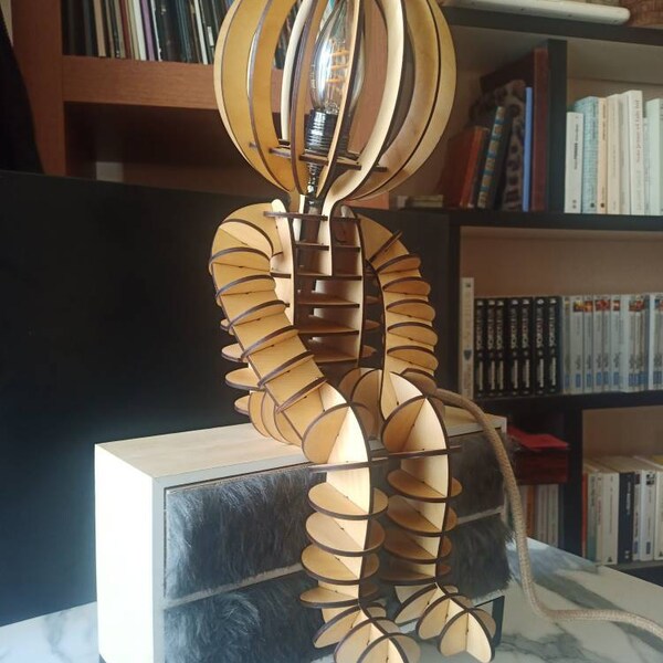 Human Figure Table Lamp Shade, DXF SVG Laser Cut Files, 4mm or 3mm ...