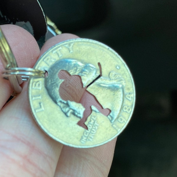 Penny Birth Year Key Chain Keyring Made From Your Choice of Years ...