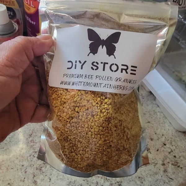 Bee Pollen Wild Crafted Raw ~ Granules ~ All Natural Edible - Etsy