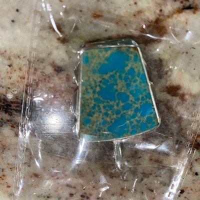 Blue Sea Sediment Jasper Pendant 925 Sterling Silver Pendant Sea ...
