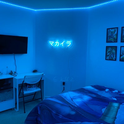 Custom Japanese Led Neon Signjapanese Hiragana Decorkatakana - Etsy