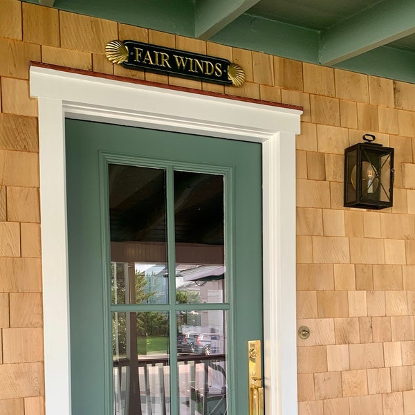 Custom Carved Cape Cod Style Quarterboard(name Boards) - Etsy