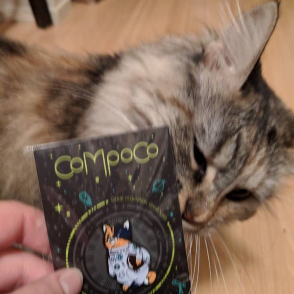 Cat Lapel Pin, Astronaut Pin, Space Lover, Cat in a Space Suit, Space Helmet Pin, Cat Lapel Pin ...