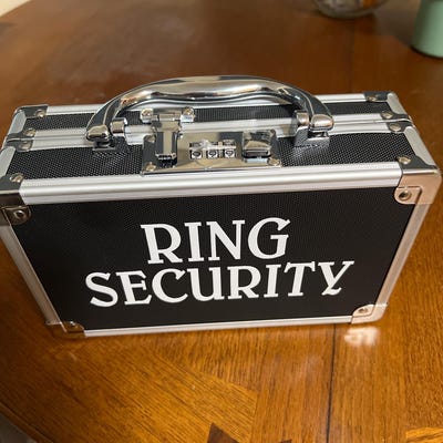 RING SECURITY Briefcase Only Ring Bearer Case Limited Time FREE ...