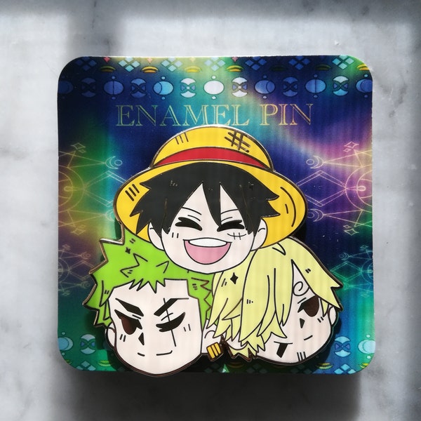 Anime Trio Pins - Etsy