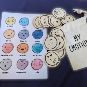 12 Colour Emotion Flashcards, Feelings, Feelings Card, Kids Mental ...