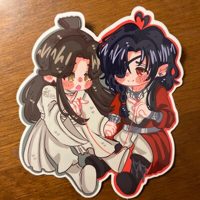 Xie Lian / Hua Cheng Chibi Sticker Heaven Officials Blessing - Etsy