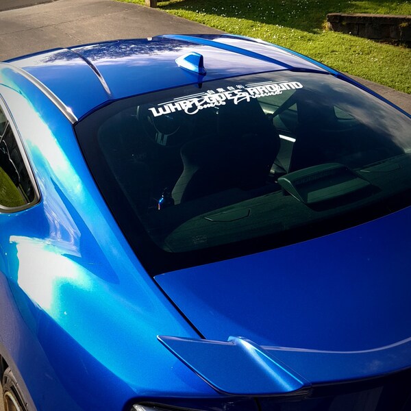 Bad Influence in Japanese Blei Decal Windshield Banner Decal JDM ...