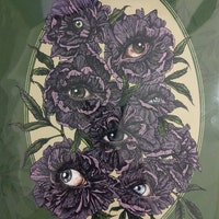 All Seeing Florals, Fantasy Cottagecore, Creepy Bouquet, Creepy ...
