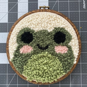 Mushroom Punch Needle Kit for Beginners Toadstool Fall Christmas Gift ...