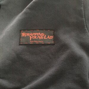 STRAPPING YOUNG LAD Woven Patch. Officially Licensed, Devin Townsend ...