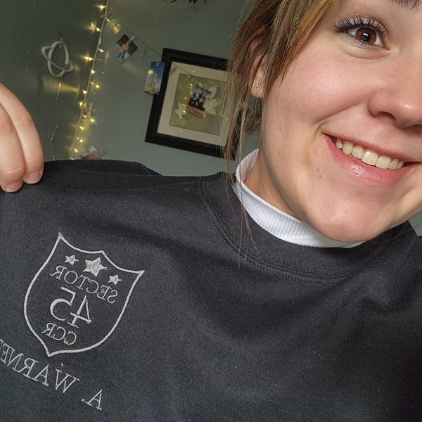 Aaron Warner Shatter Me 45 Sector CCR Uniform Crewneck/sweatshirt ...