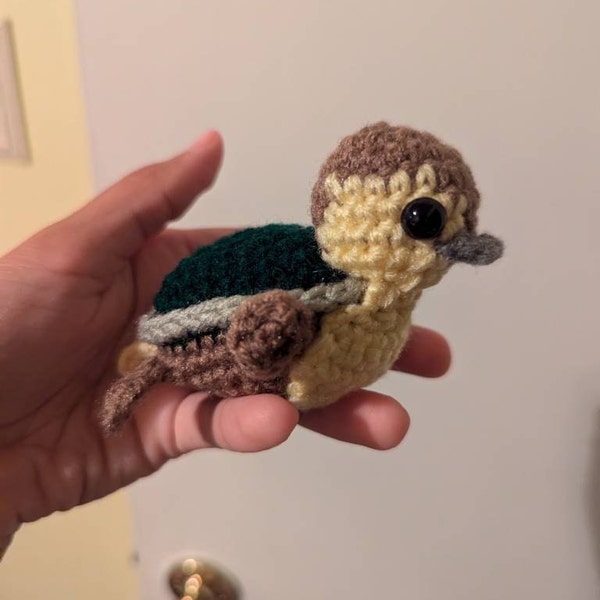 Duck Turtle Hybrid Animal PDF Crochet Pattern - Etsy