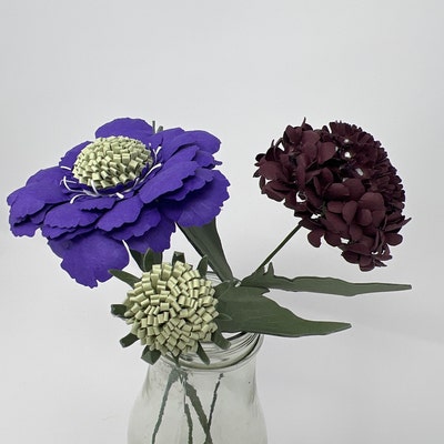 Paper Flower Sepal Template Stemming Base Leaf for Small or Rolled ...