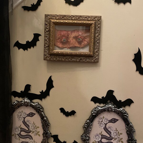 HALLOWEEN PROP Eyes of Fear, Cut off Face Prop - Etsy