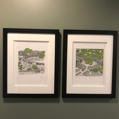 40 Front Doors of Frome Hand Drawn Print Frome Illustration Frome ...