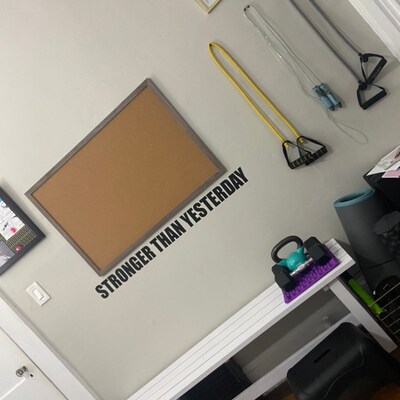 Motivational Quote Wall Decal Office Decor Gym Decor - Etsy