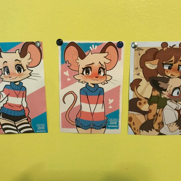 Rey Fox From "the Otherside Show" Print (4x6) - Etsy