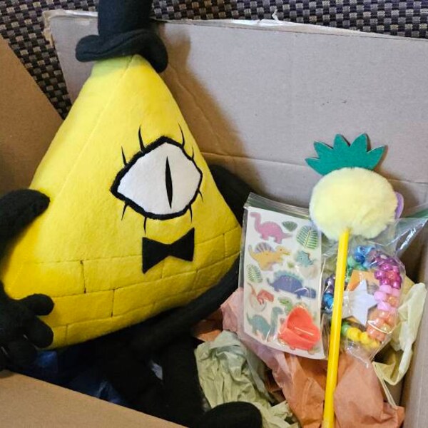 Bill Cipher Plush Gravity Falls - Etsy