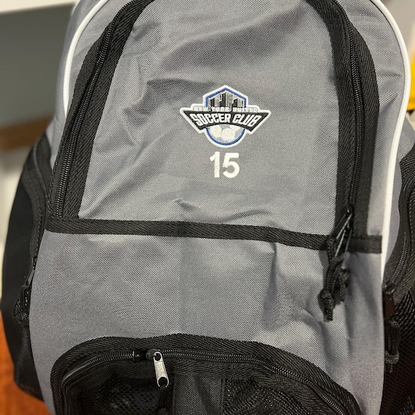 Personalized Sports Backpack - Etsy