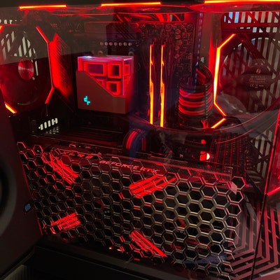 Hyte Y60 Custom Vented Side Panel - Etsy