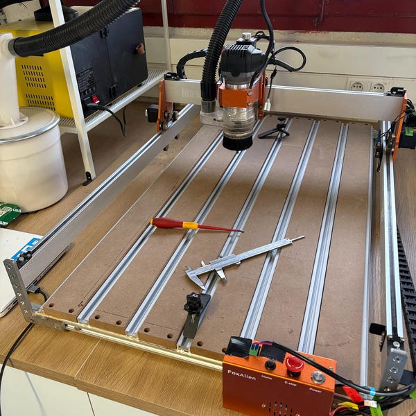 Foxalien Masuter Pro Maxz 65mm Spindle Offset Gantry Plate Set Upgrade ...