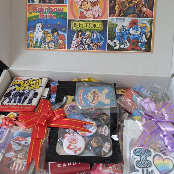 80s Nostalgia Candy Box - Relive Your 80's Childhood - 80s Nostalgia ...