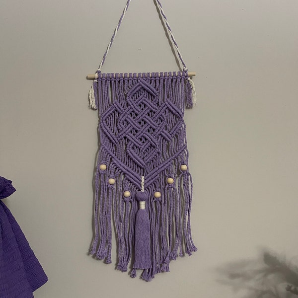 Macramé Wallet Handmade Credit Card Case, Coin Purse, Business Cards ...