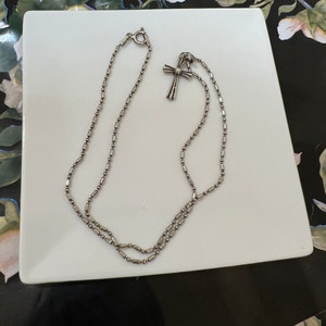 Sterling Cross Pendant: Jesus, Christian, Silver Cross of Rustic Style ...