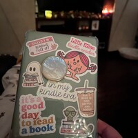 Little Miss Kindle Reader Sticker, Kindle Lover, Kindle Stickers ...