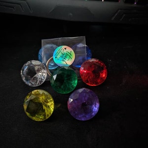 Sonic Gold 9 Mini Metal Power Rings Game Figure Display - Etsy