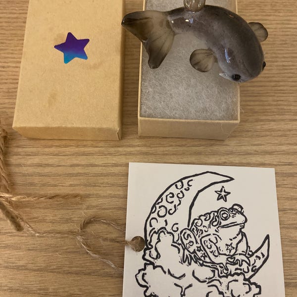 Catfish Fish (PREORDER) Sculpture Desk Friend Polymer Clay - Etsy