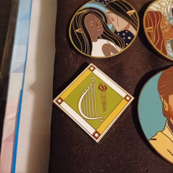 Finrod Felagund Sigil Enamel Pin | the Silmarillion | Lord of the Rings ...