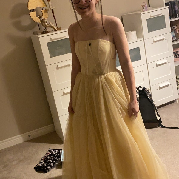 Ivory Bustier Bridal Gown/ Bohemian Gown/ Boho Wedding Dress/ Tulle ...