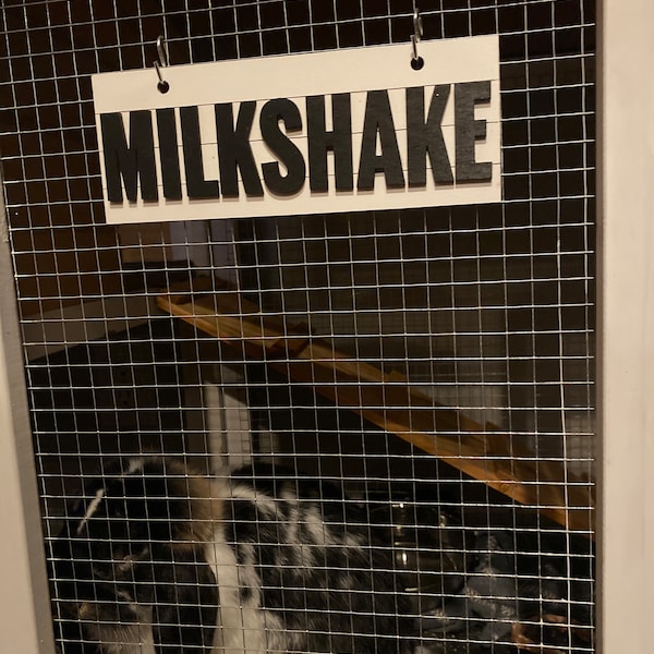 Personalized Pet Crate Sign | Personalized Hanging Crate Tag | Gift for ...