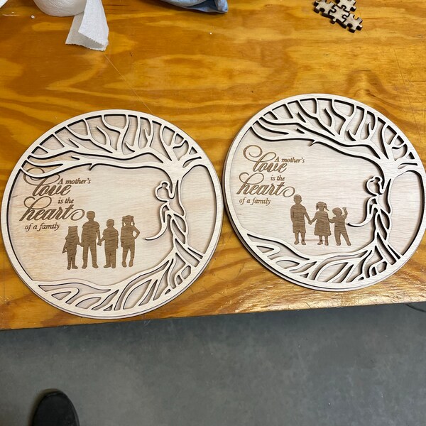 Mother Tree SVG, Tree of Life, Laser Cut File for Glowforge, Cricut ...