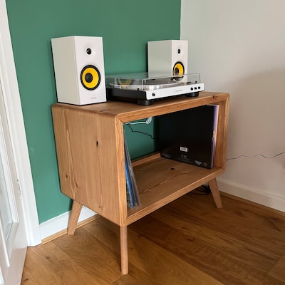 DJ Stand Record Player Sideboard Vinyl Unit. Bespoke - Etsy