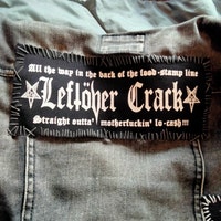 Leftover Crack Patch DIY Anarcho Crust Punk Citizen Fish Star Hipsters ...