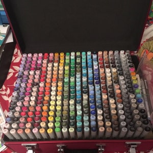 Copic Marker Storage TYPE 1 Organizer for Copic Art Carrying Case ...